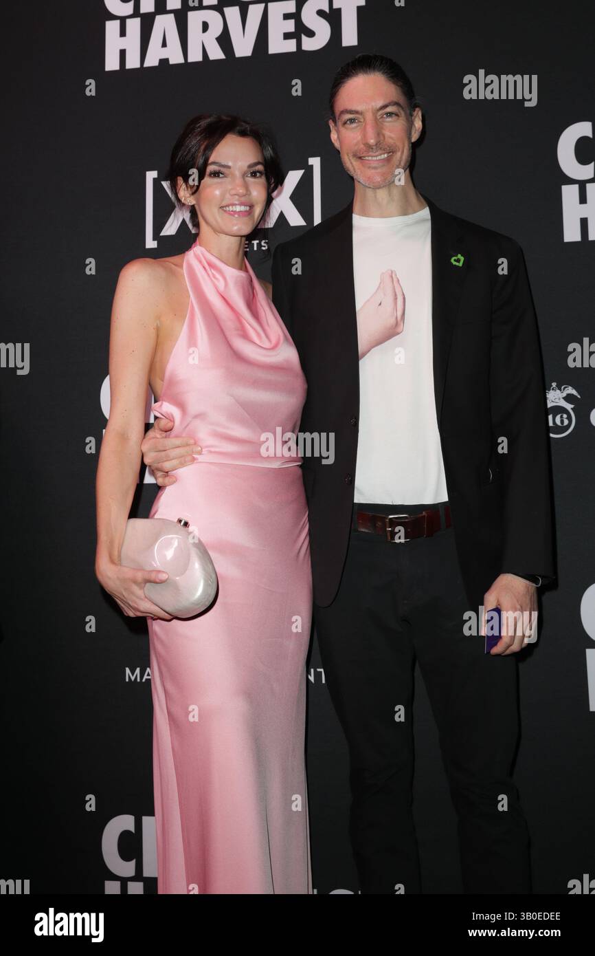 NEW YORK, NYC - APRIL 22, 2025: Stefano Secchi and Lauren Secchi attend ...