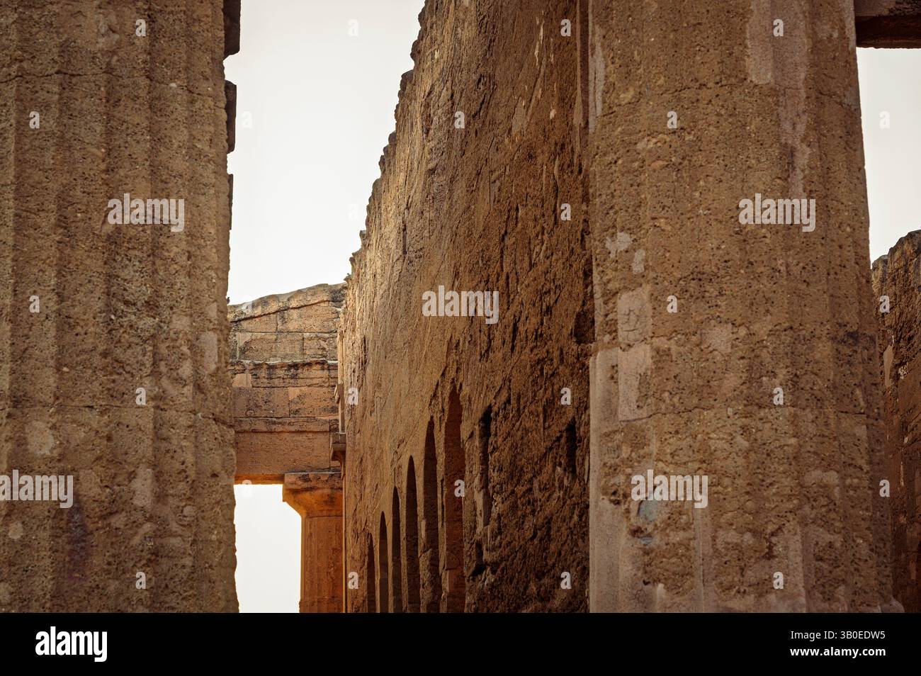 Agrigento, Valley of the Temples. Ancient archaeological area and ...