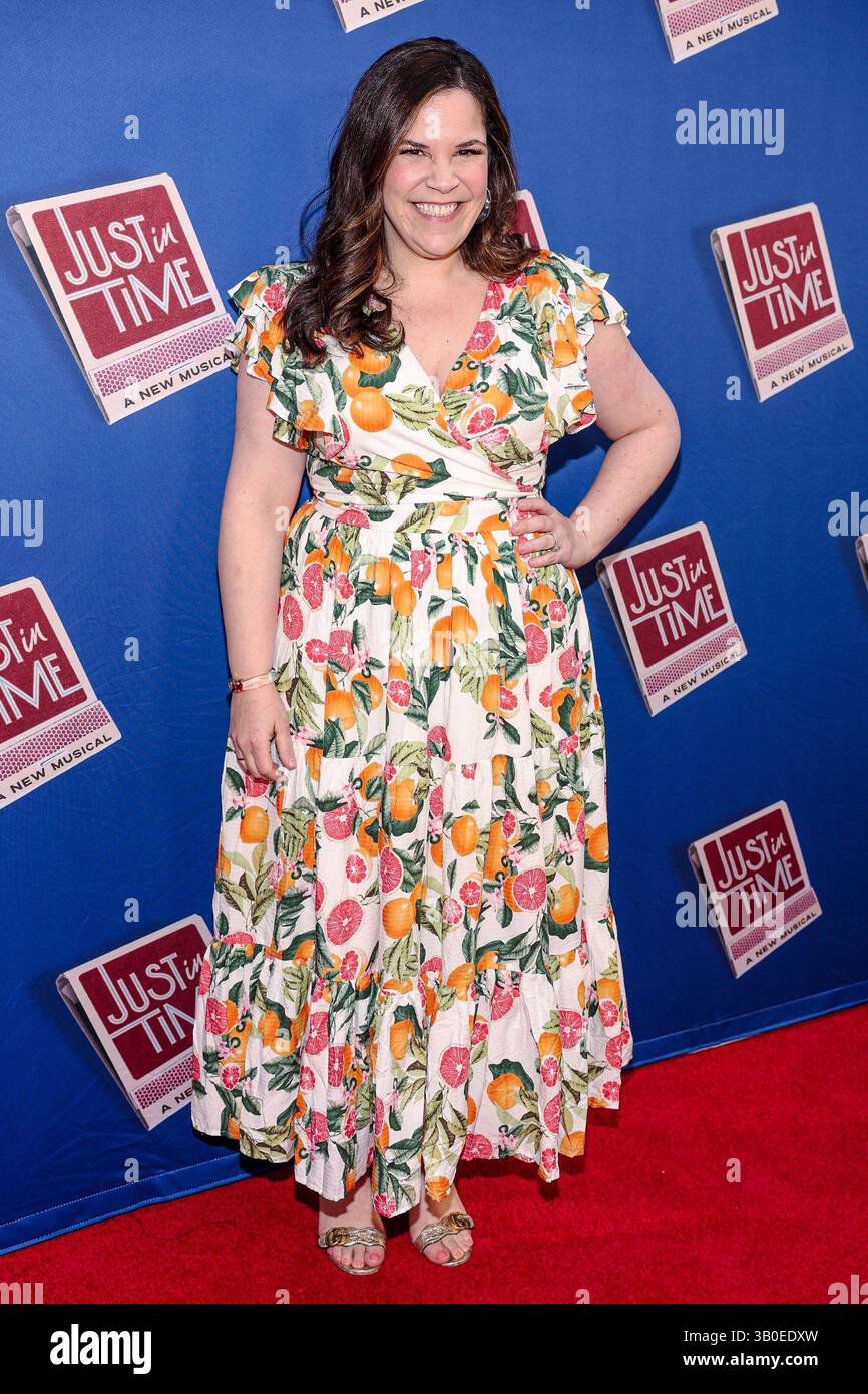 Ny. 23rd Apr, 2025. Lindsay Mendez in attendance for JUST IN TIME ...