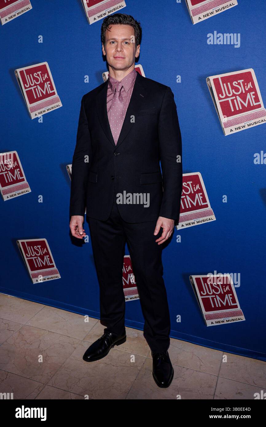 Ny. 23rd Apr, 2025. Jonathan Groff in attendance for JUST IN TIME ...