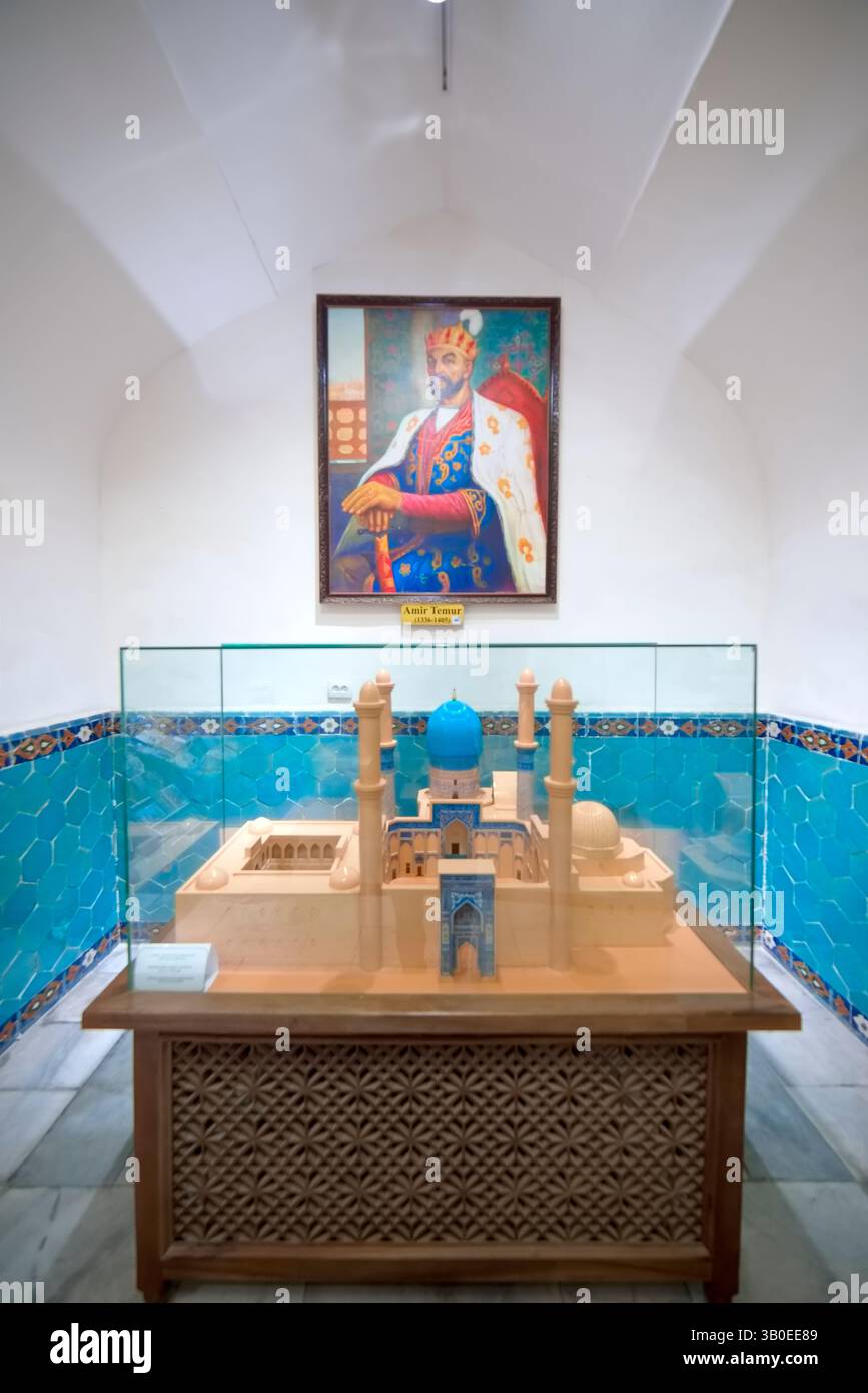 Amir Temur Mausoleum Gur, Samarkand, Uzbekistan – March 26, 2025, The ...