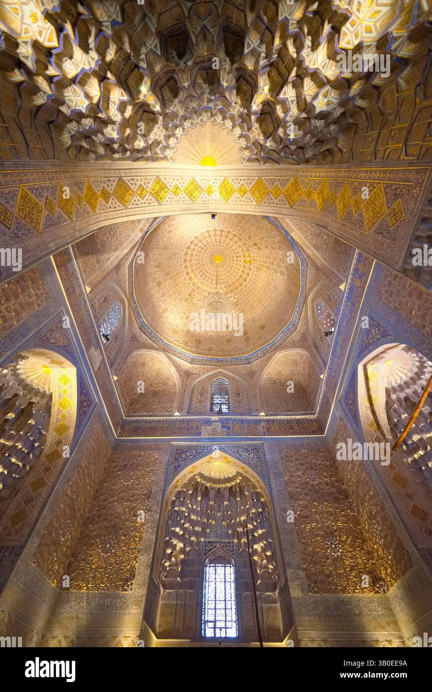 Amir Temur Mausoleum Gur, Samarkand, Uzbekistan – March 26, 2025, The ...