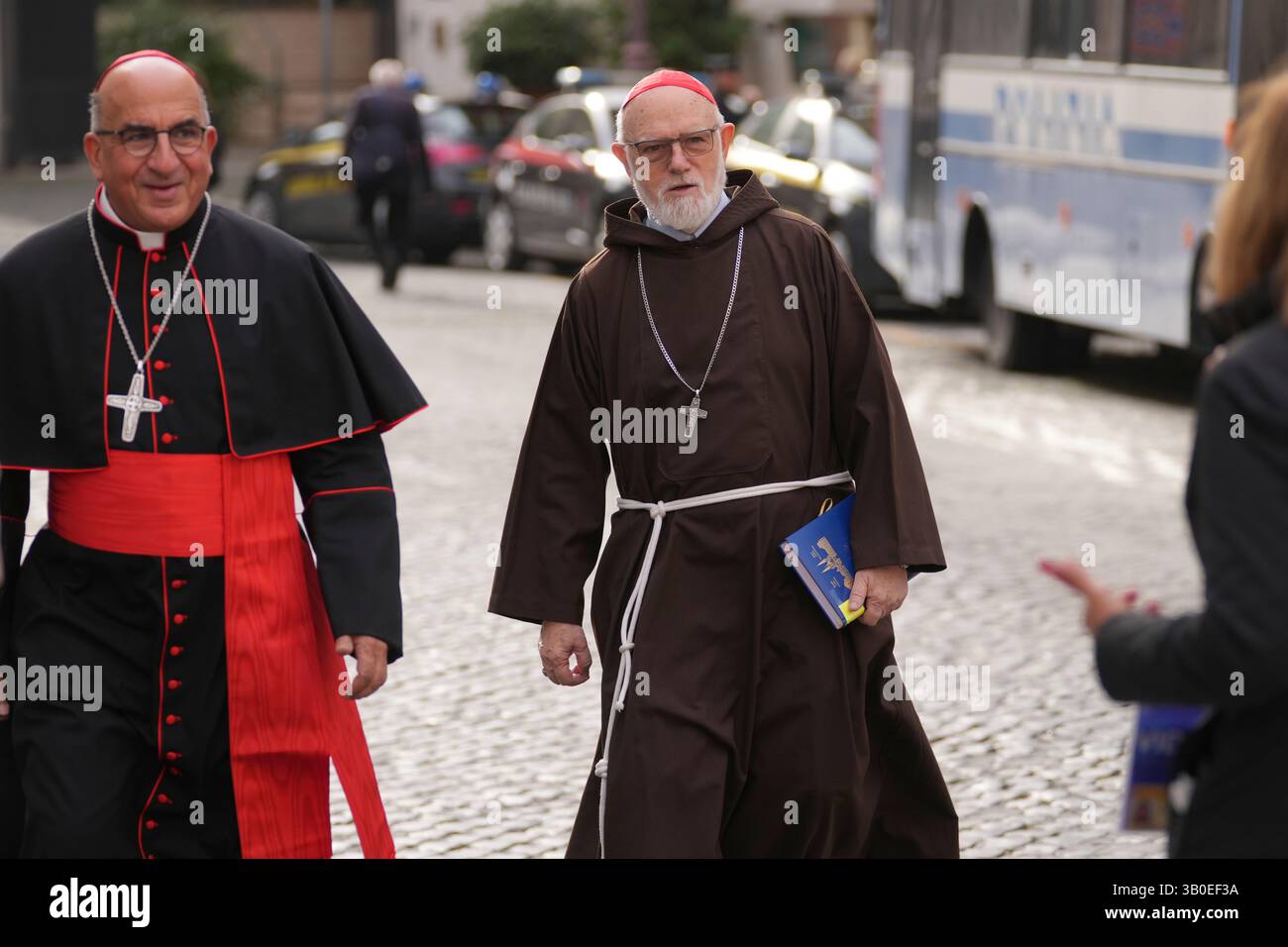 Cardinal Fernando Natalio Chomalí Garib, left, and Cardinal Celestino ...