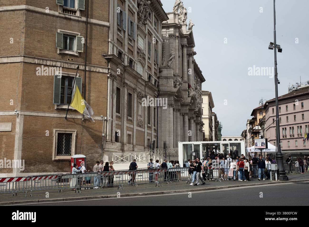 Italy, Rome, 2025/04/23 The Basilica of Santa Maria Maggiore in Rome ...