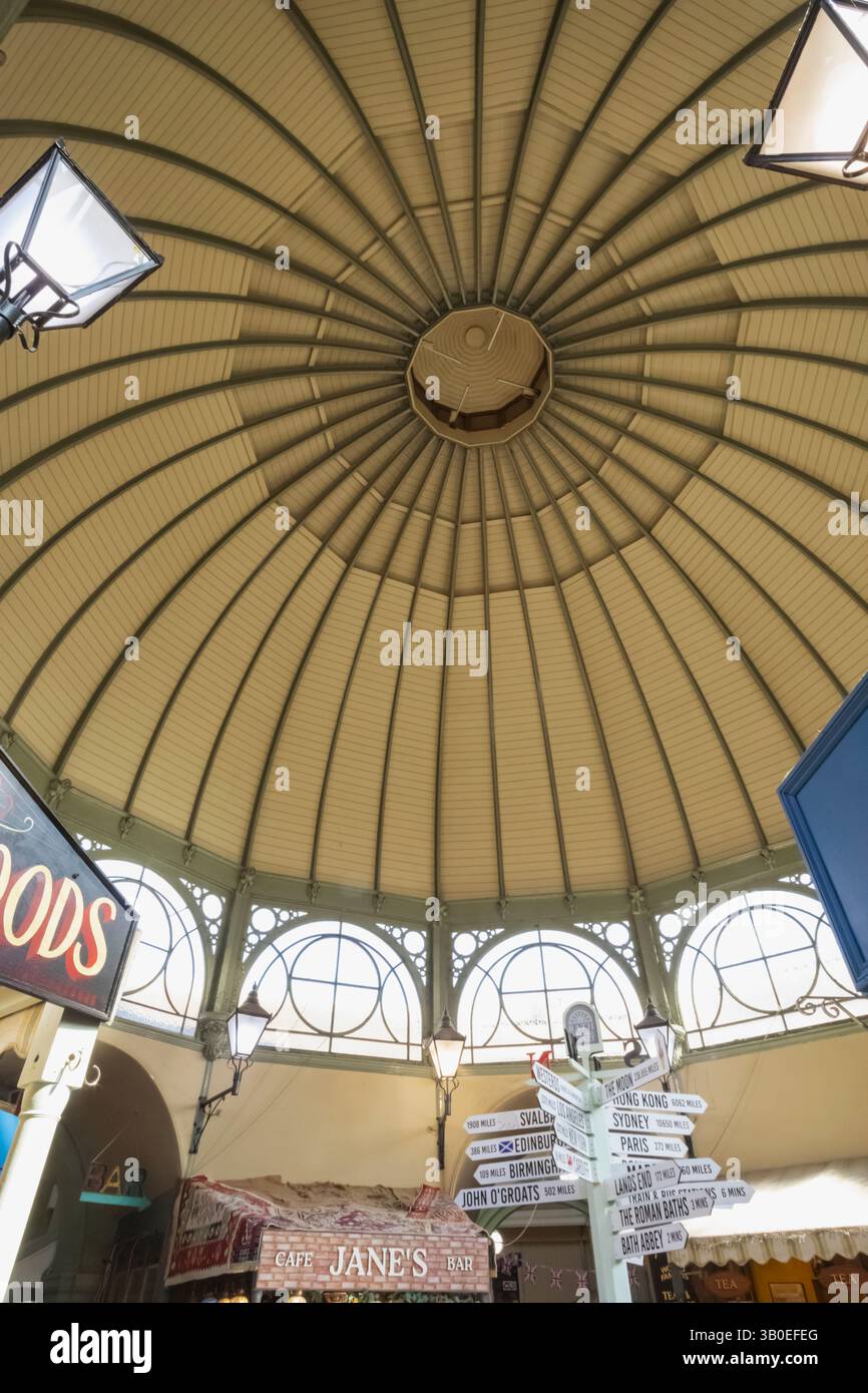 Interior view of the historic guildhall market hi-res stock photography ...