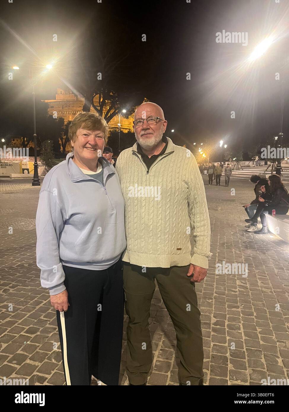 Undated family handout photo of Alice and Patrick Gavigan, a couple celebrating their 40th ...