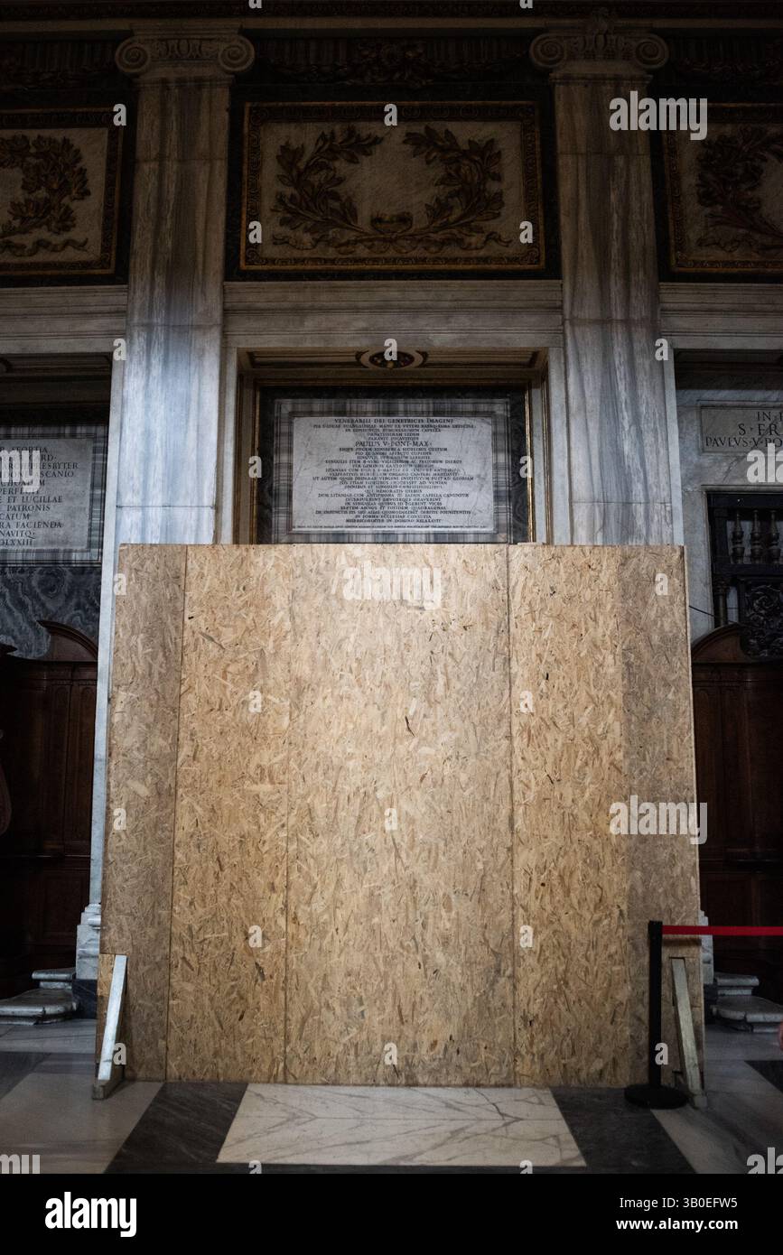 Italy, Rome, 2025/04/23 The Basilica of Santa Maria Maggiore in Rome ...