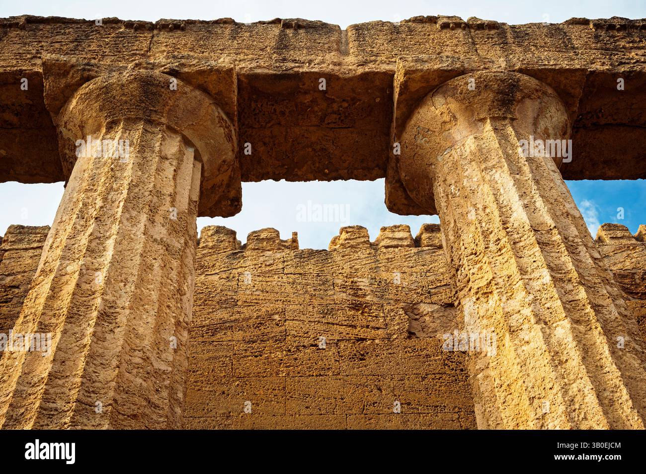 Agrigento, Valley of the Temples. Ancient archaeological area and ...