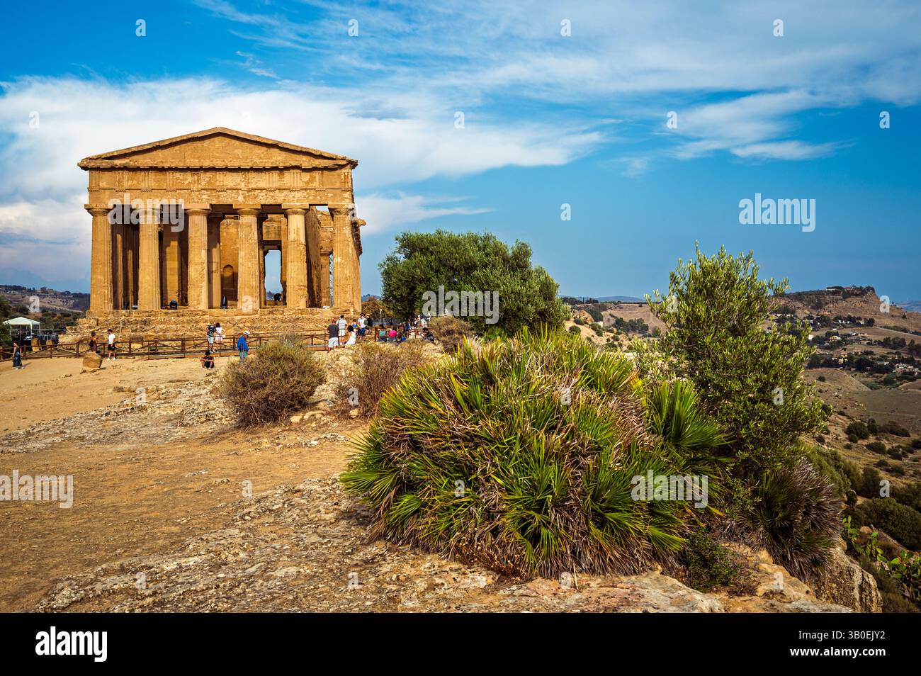Agrigento, Valley of the Temples. Ancient archaeological area and ...