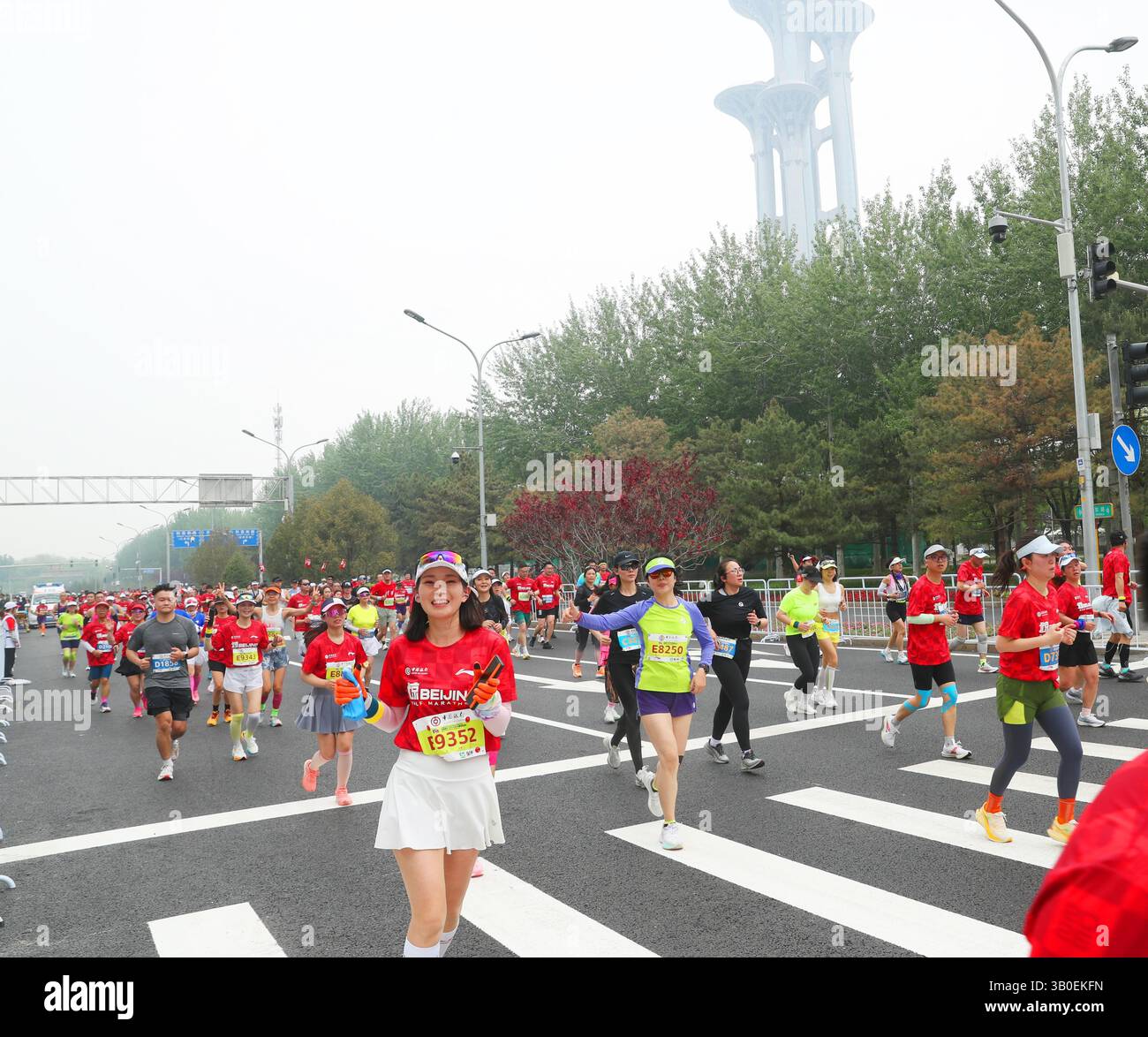The 2025 Beijing Half Marathon kicks off in Beijing, China, 20 April ...