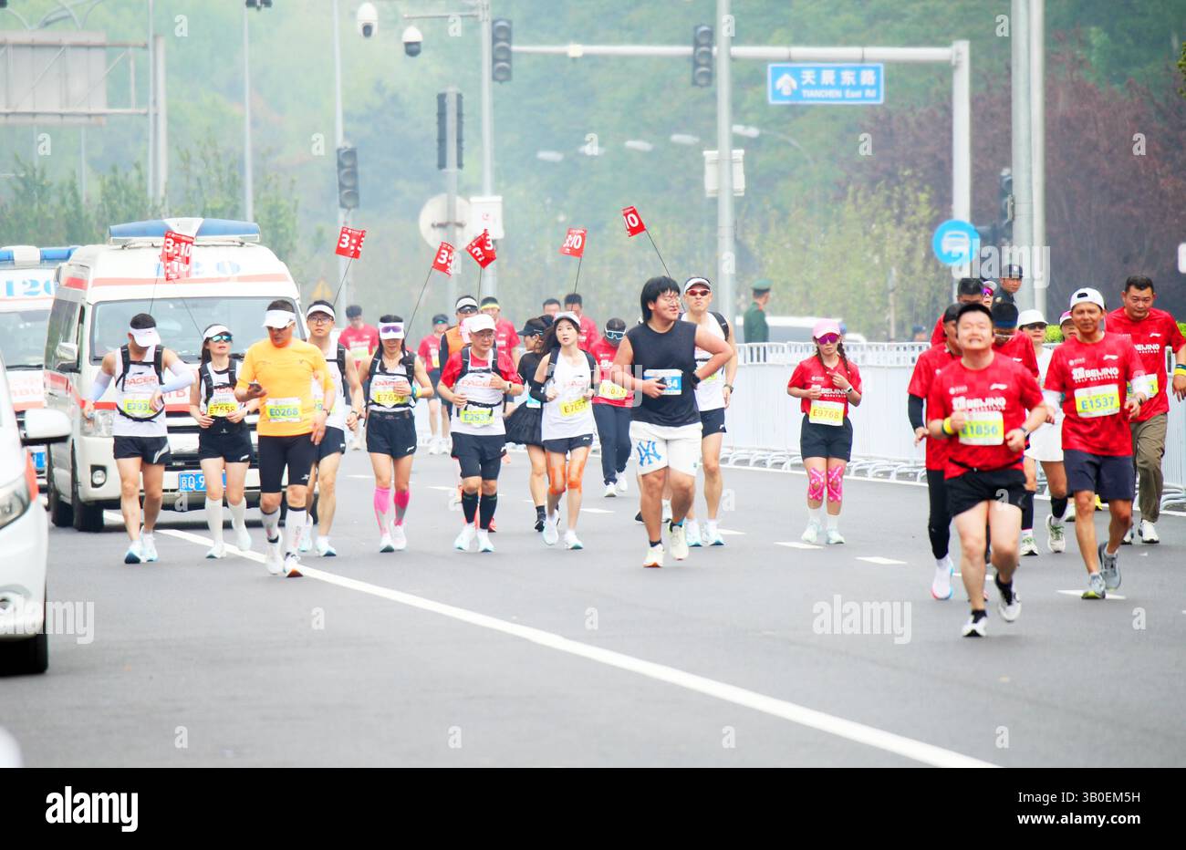 The 2025 Beijing Half Marathon kicks off in Beijing, China, 20 April ...