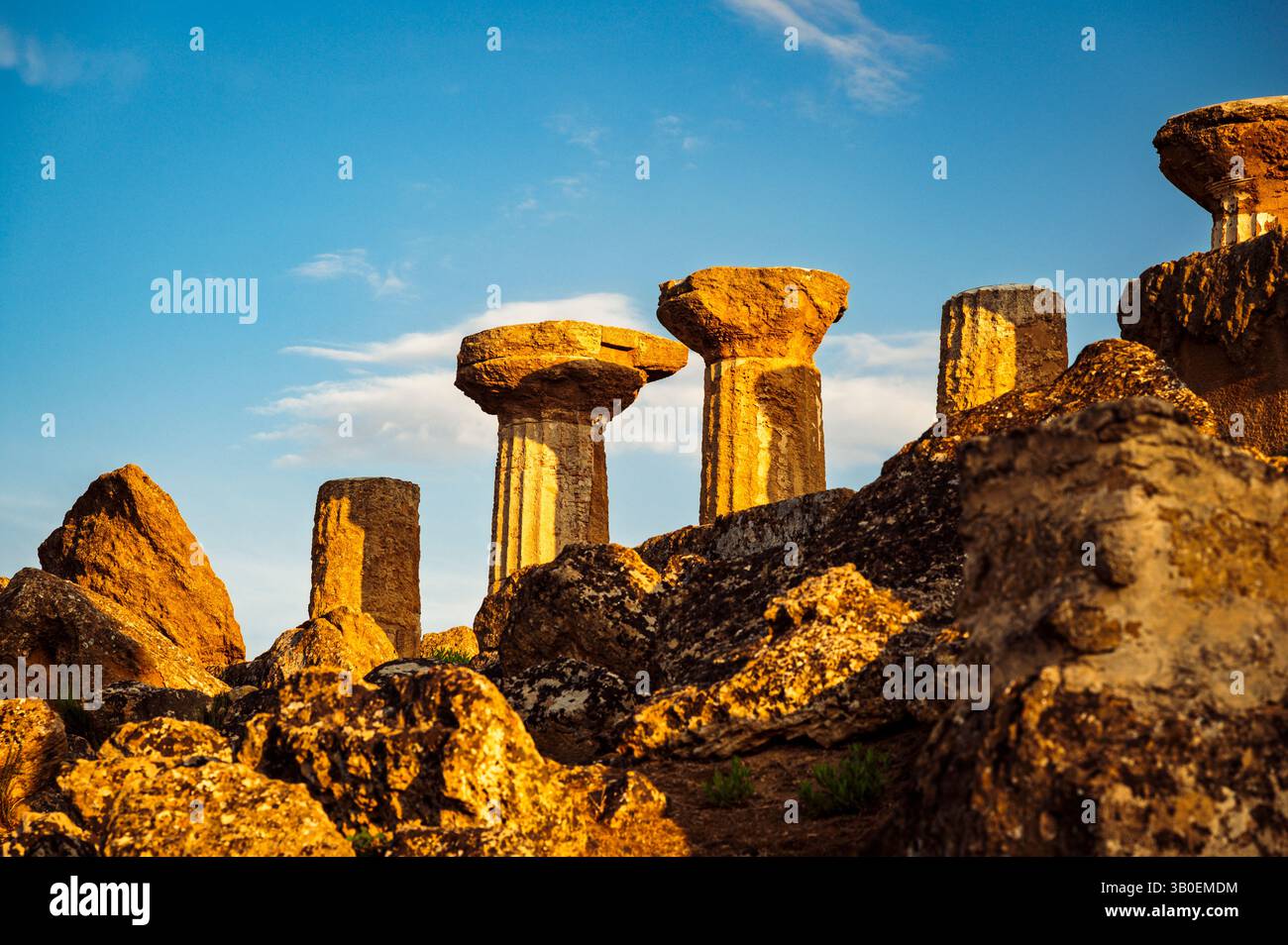 Agrigento, Valley of the Temples. Ancient archaeological area and ...