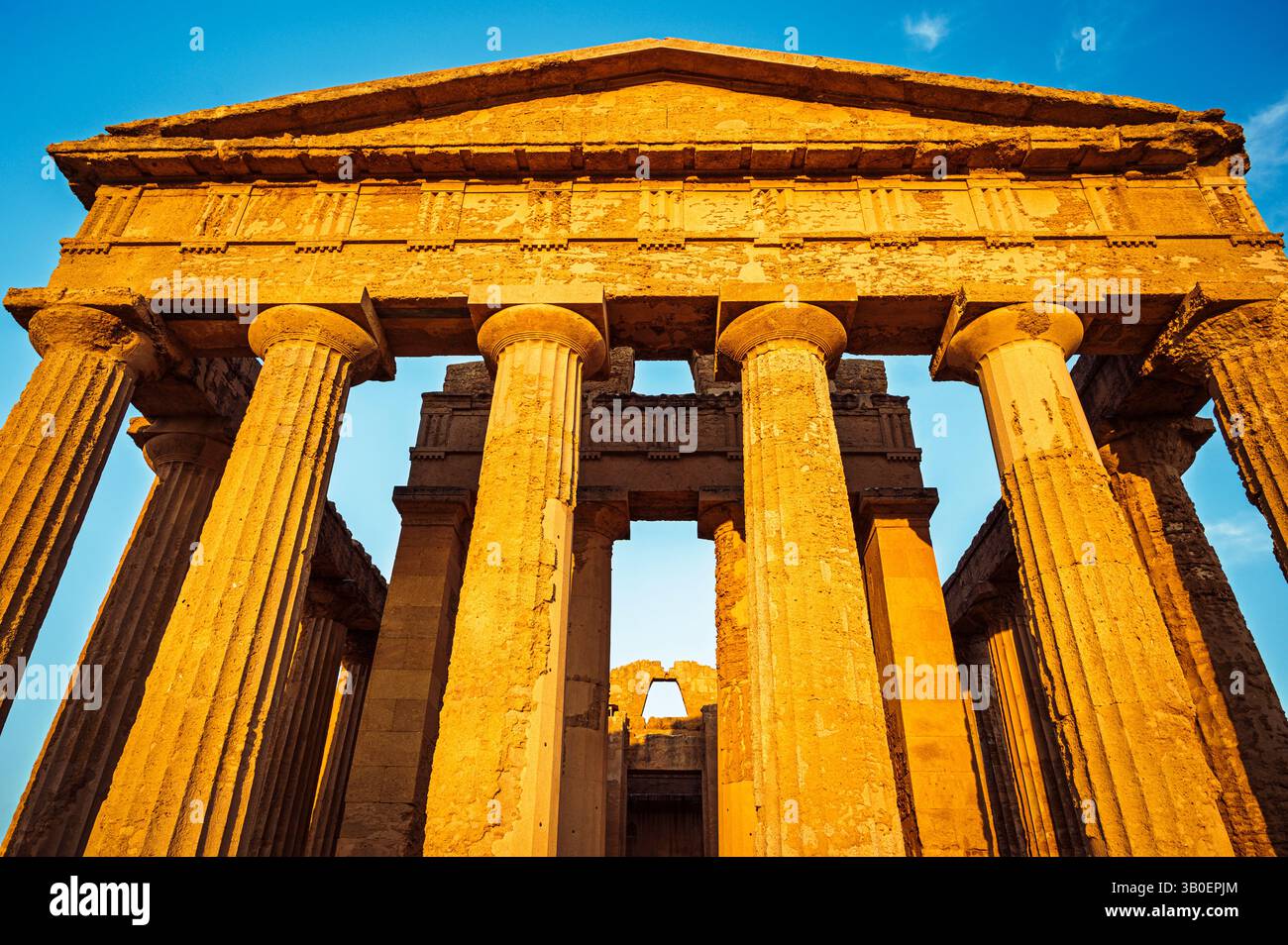 Agrigento, Valley of the Temples. Ancient archaeological area and ...
