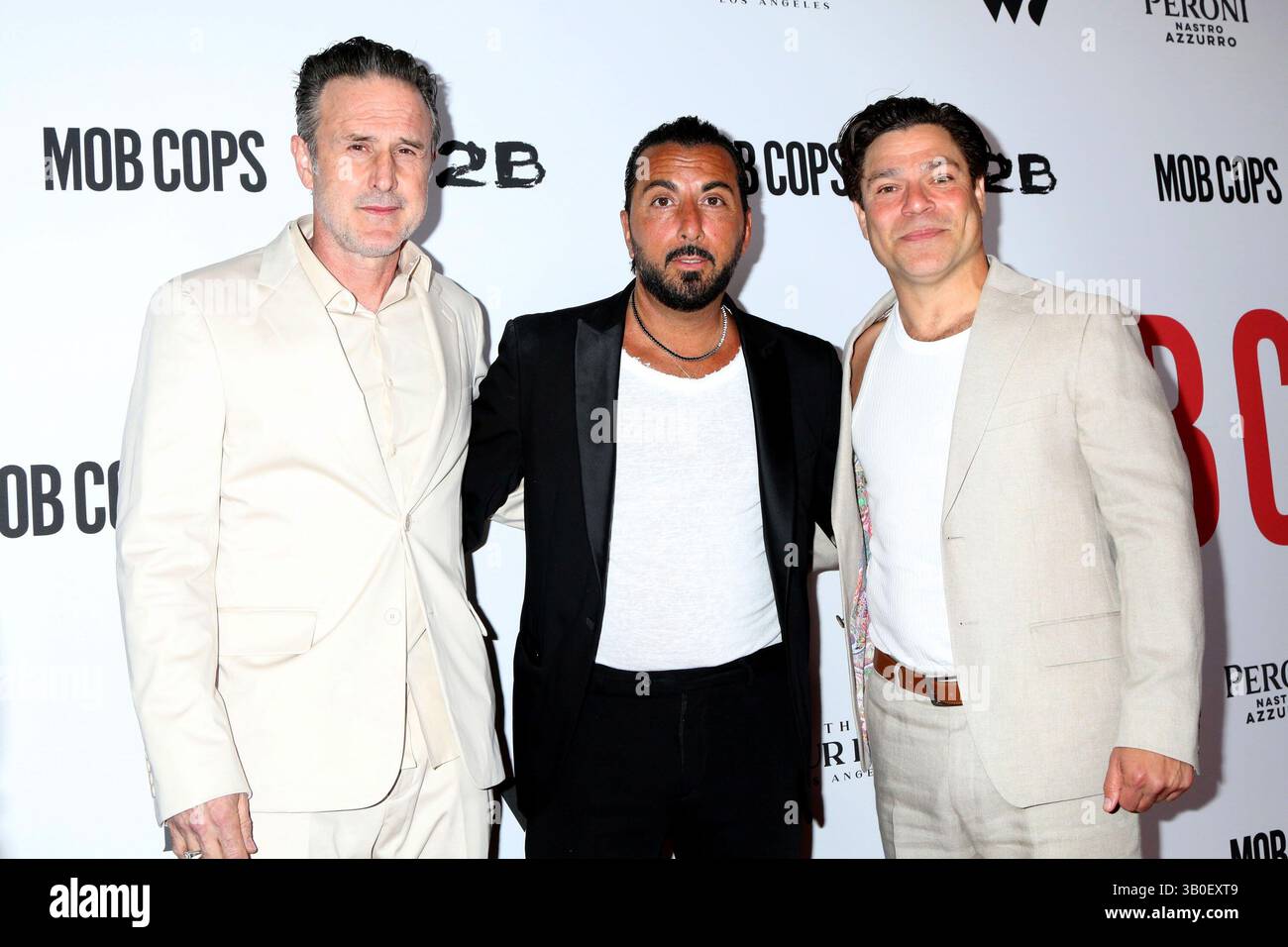 Ca. 23rd Apr, 2025. David Arquette, Danny A. Abeckaser, Jeremy Luke at ...