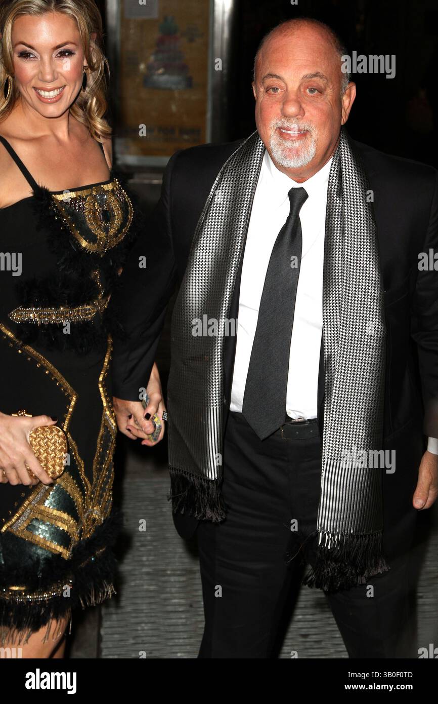 Alexis Roderick and Billy Joel at the Elton John AIDS Foundation's 12th ...