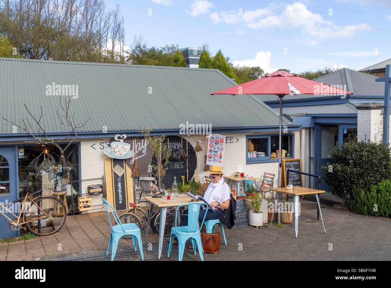 Berrima village stores and cafe in the southern highlands, model ...