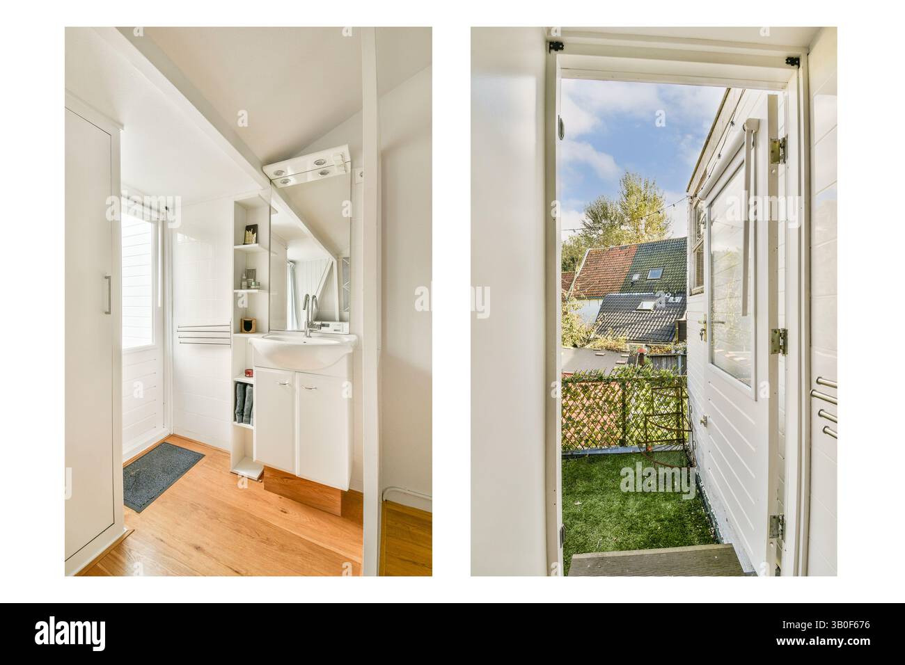 Greenery window design Cut Out Stock Images & Pictures - Alamy