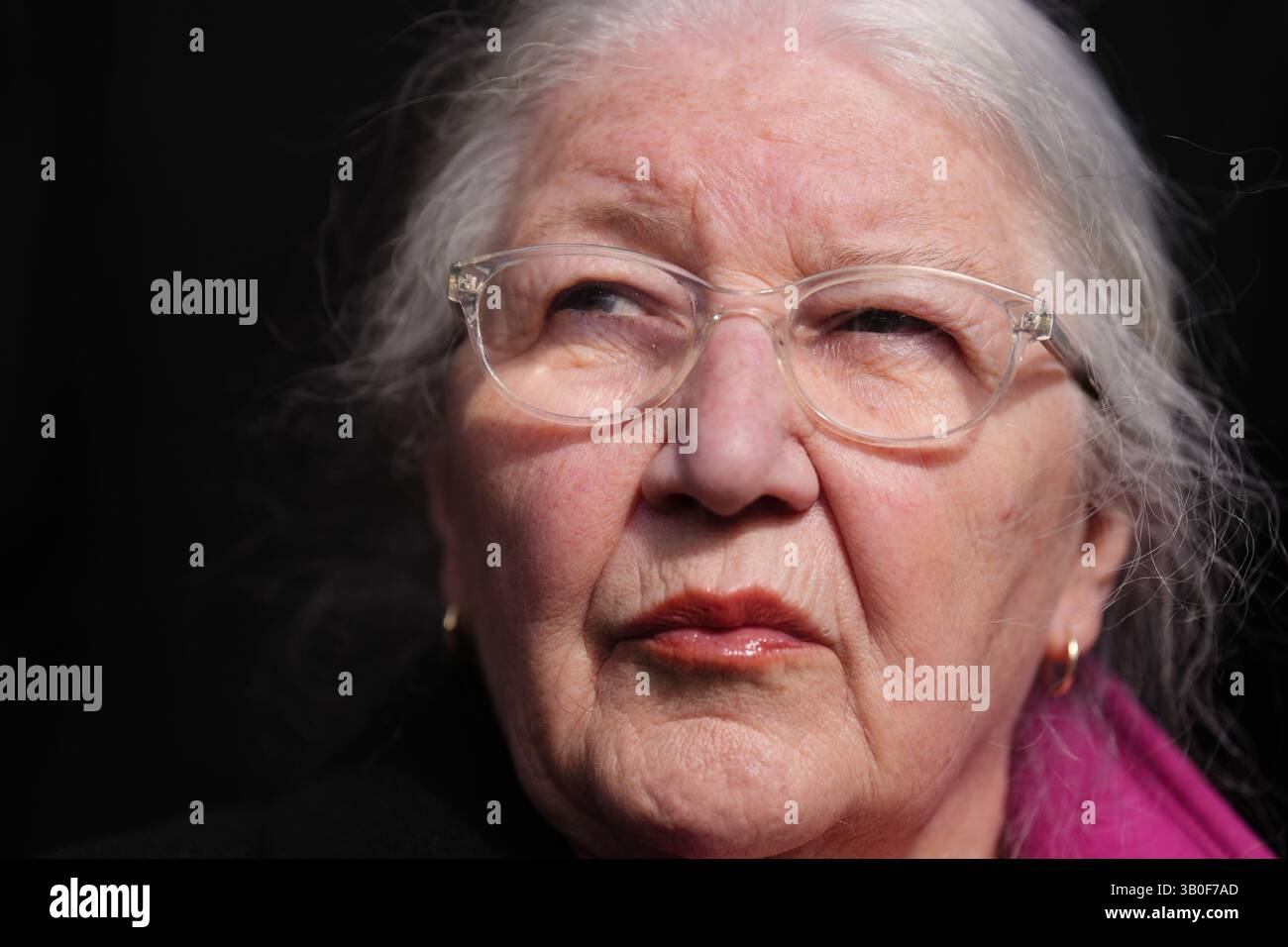 Emma Caldwell's mother Margaret Caldwell arriving to meet First ...