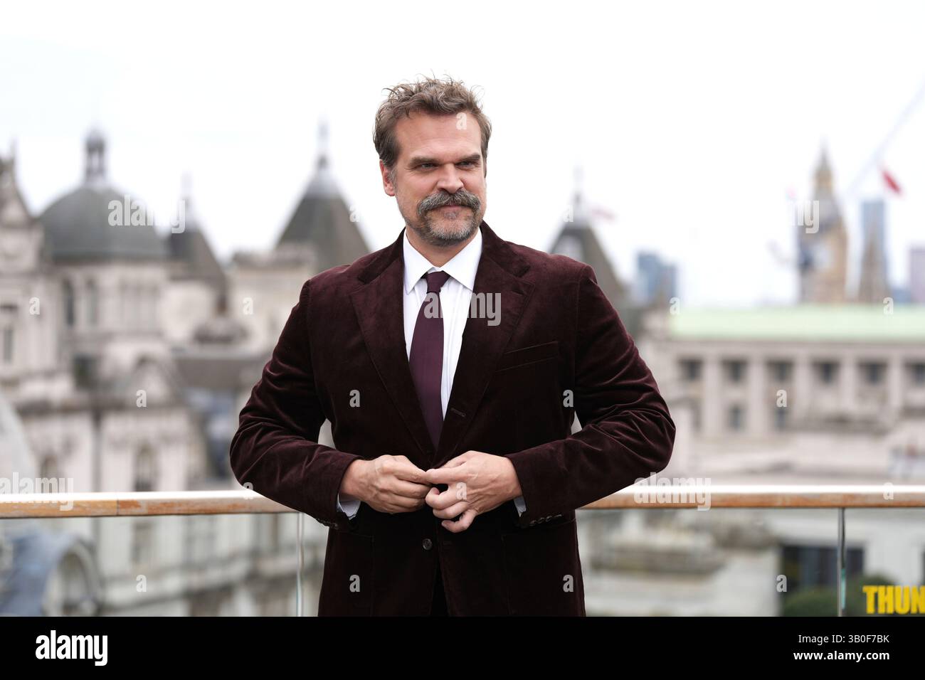 David Harbour poses for photographers at the photo call for the film ...