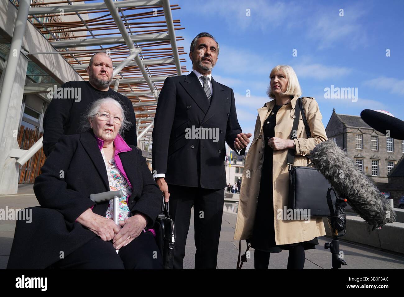 Emma Caldwell's mother Margaret Caldwell and brother Jamie Caldwell ...
