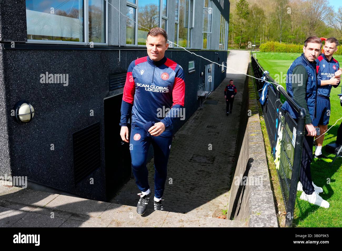 Aalborg, Denmark. 24th Apr, 2025. Superligaklubben AaBs nye traener ...