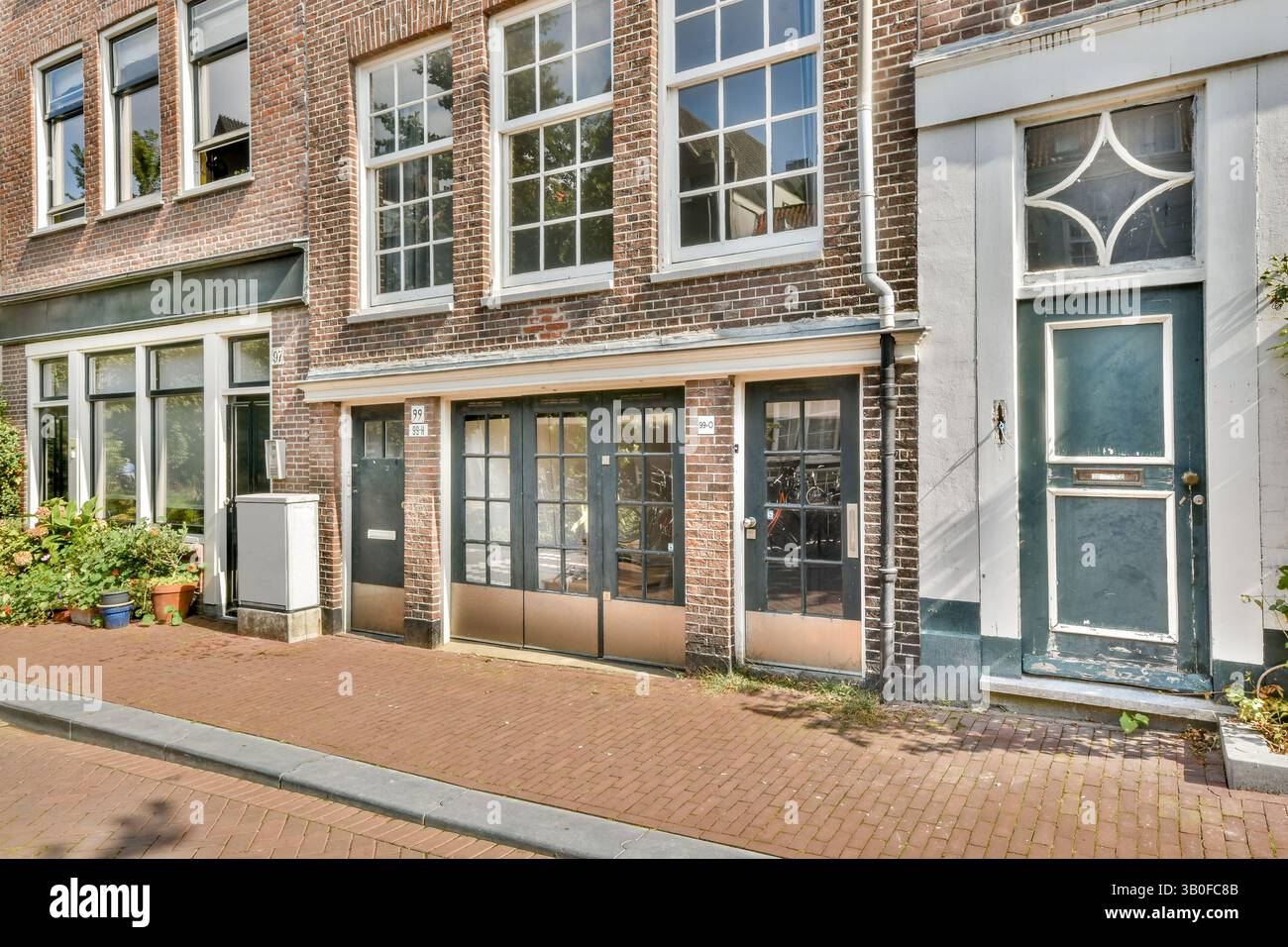 An inviting street view of a historic Dutch building showcasing its ...