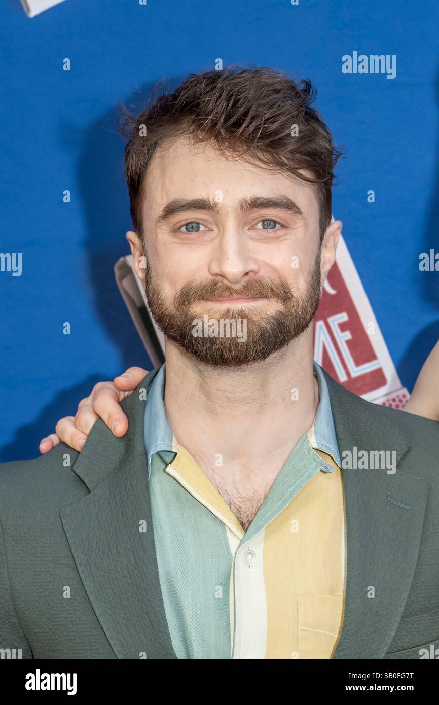 Daniel Radcliffe attends "Just in Time" Broadway opening night at ...