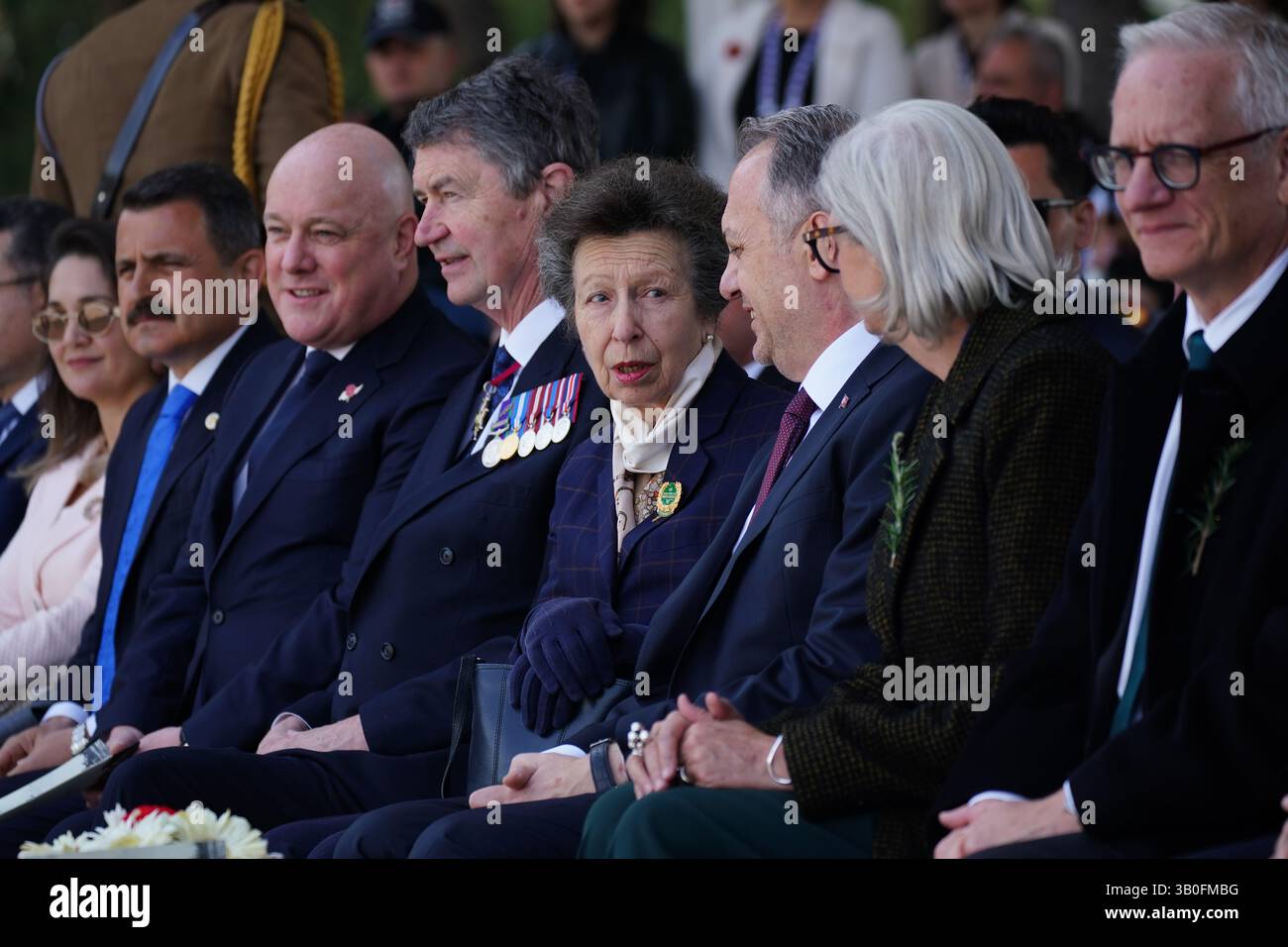 (from third left) Prime Minister of New Zealand Christopher Luxon, Vice ...