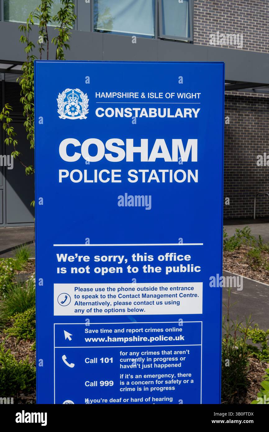 The New Cosham Police Station, Northern Road, Cosham. Portsmouth ...