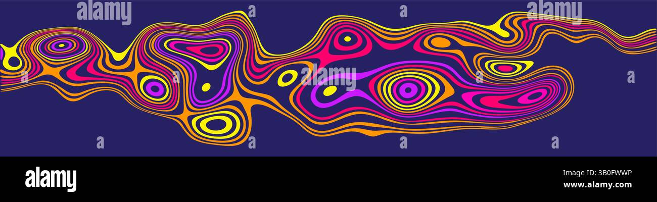Abstract 3d shape colorful swirling hi-res stock photography and images ...