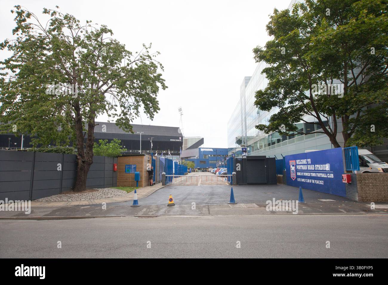 Portman Road Stadium, home to Ipswich Town's football club in Ipswich ...