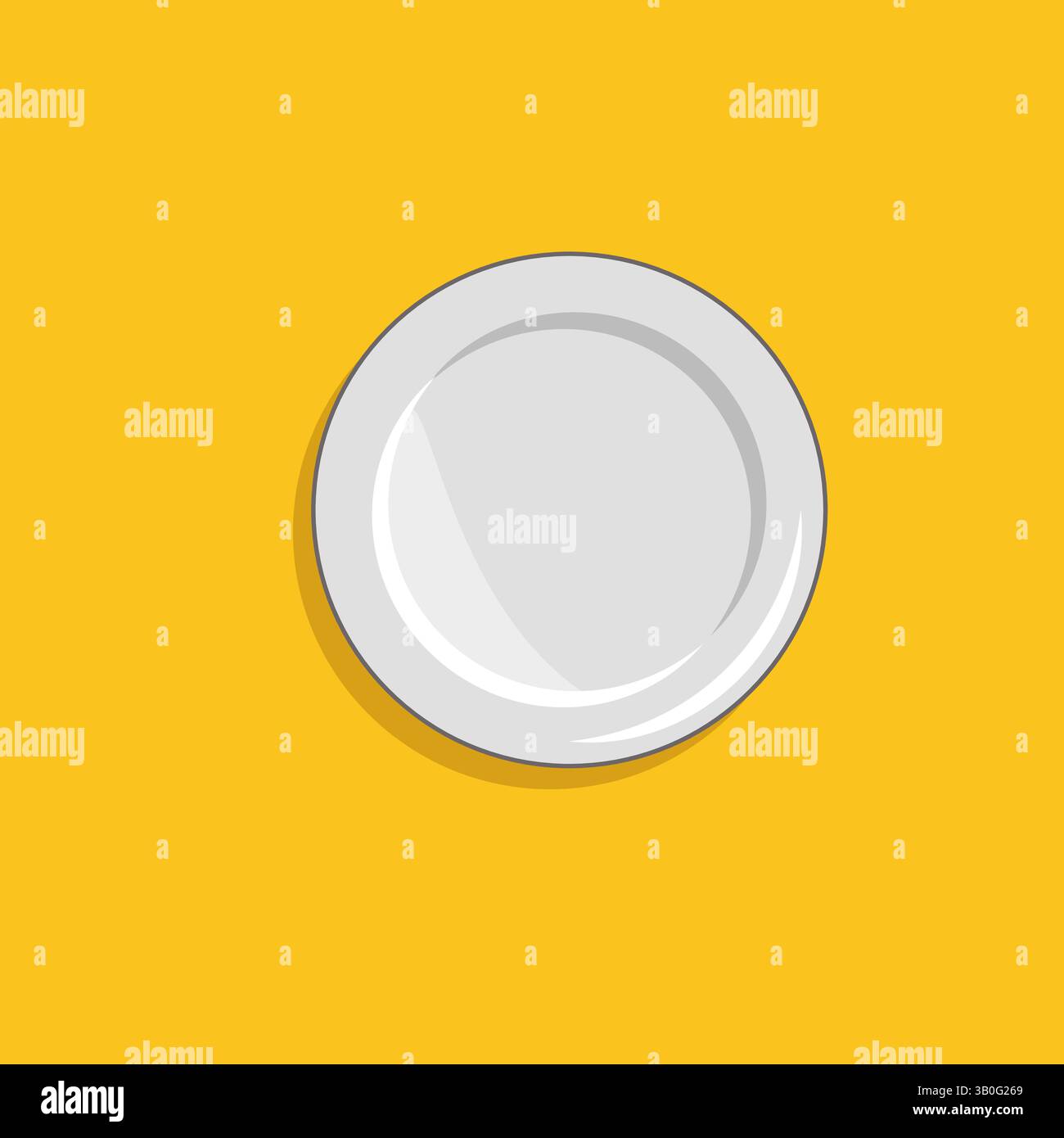 Mock up illustration dining Stock Vector Images - Alamy