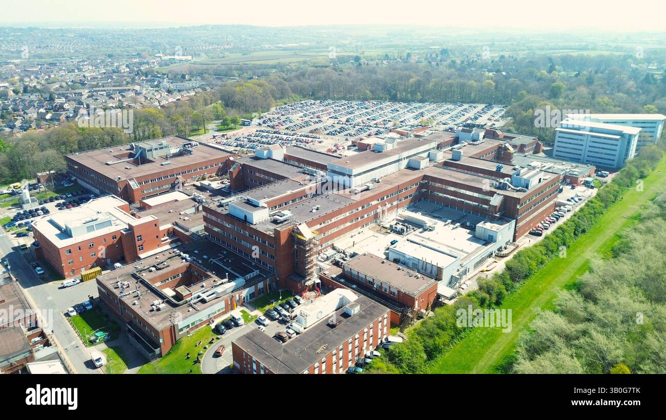 4K Aerial view in the Wirral areas of, Birkenhead, Wallasey, New ...