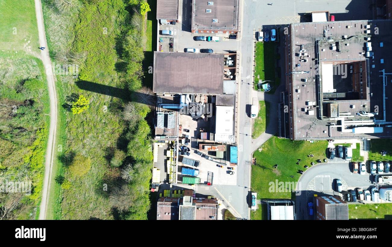 4K Aerial view in the Wirral areas of, Birkenhead, Wallasey, New ...