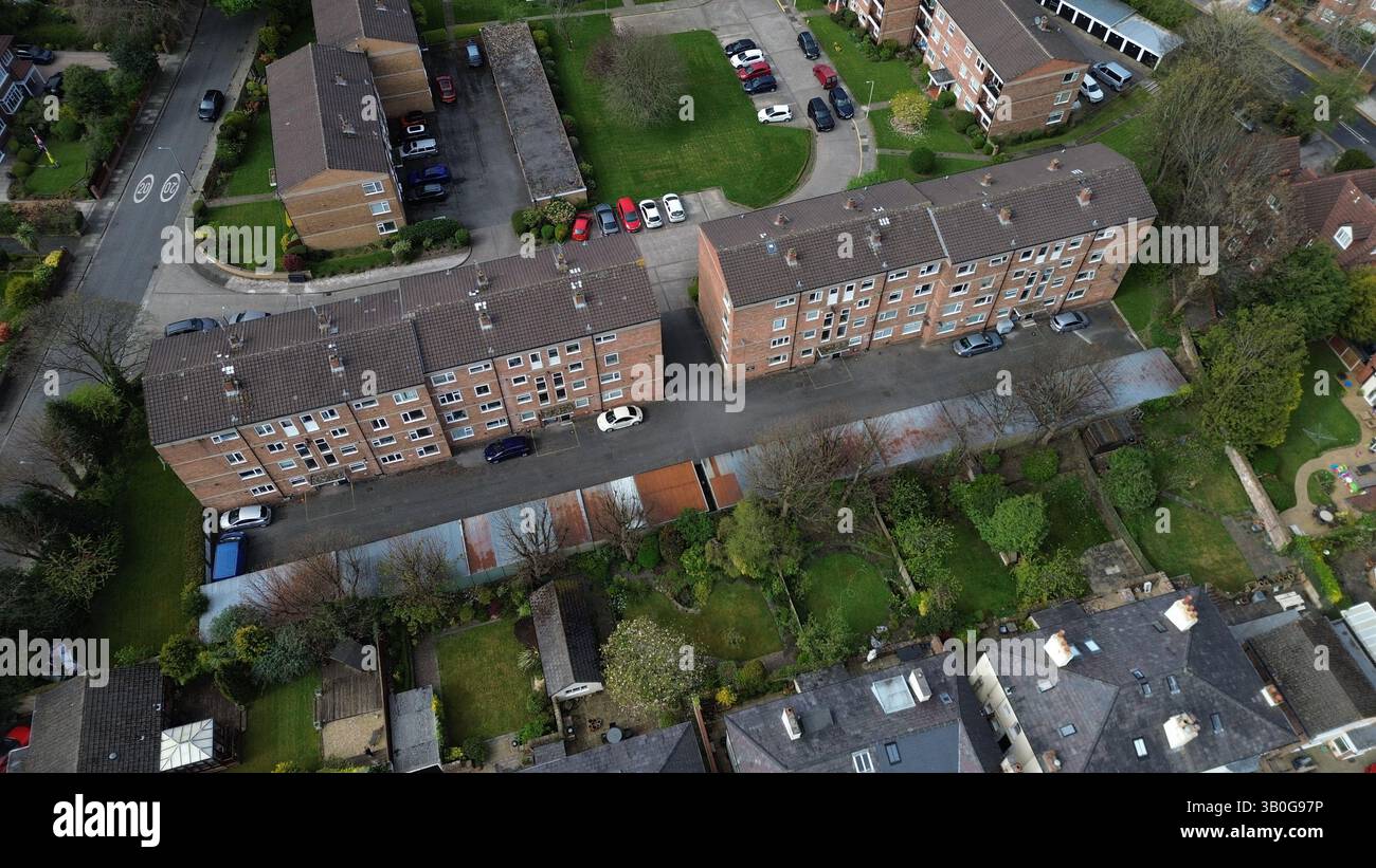 4K Aerial view in the Wirral areas of, Birkenhead, Wallasey, New ...