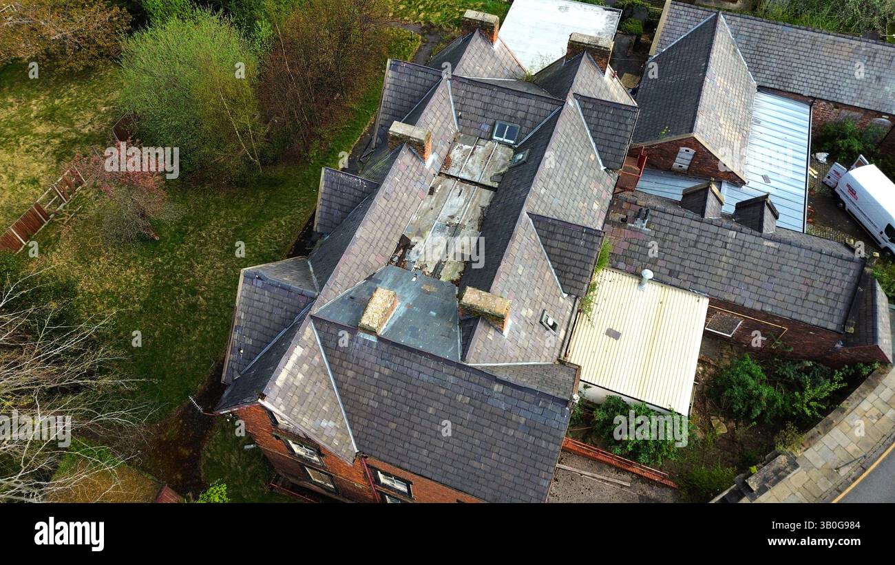 4K Aerial view in the Wirral areas of, Birkenhead, Wallasey, New ...