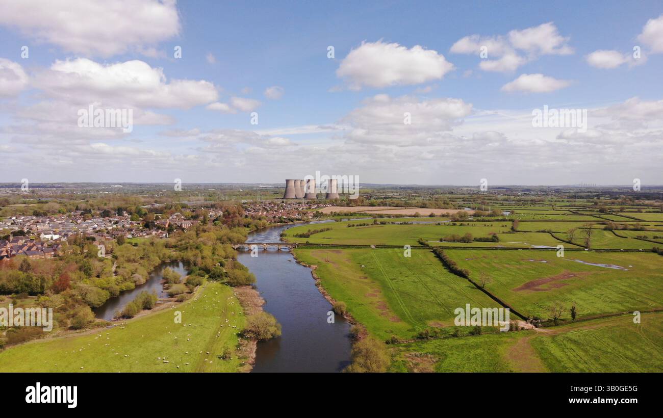 4K Aerial view in the Wirral areas of, Birkenhead, Wallasey, New ...