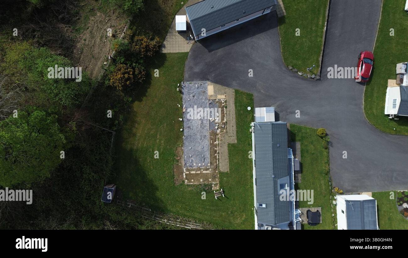 4K Aerial view in the Wirral areas of, Birkenhead, Wallasey, New ...