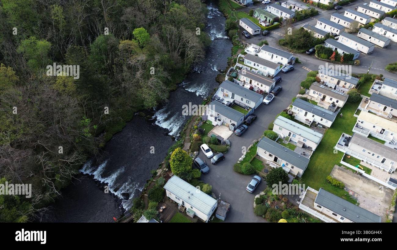 4K Aerial view in the Wirral areas of, Birkenhead, Wallasey, New ...