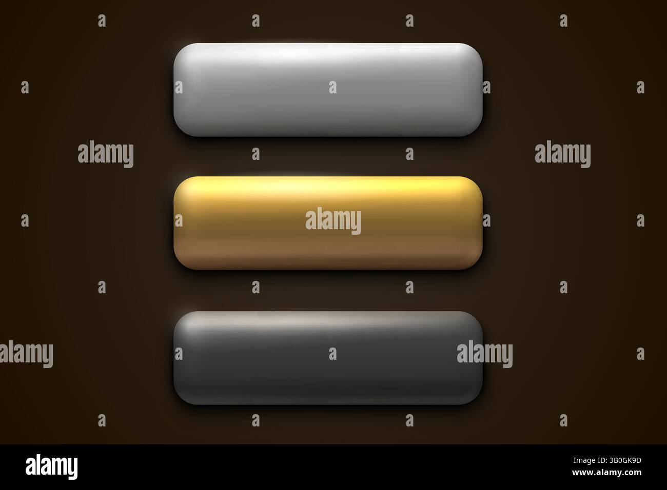 Color frame label, event bar button, grey signboard. Vector Stock ...