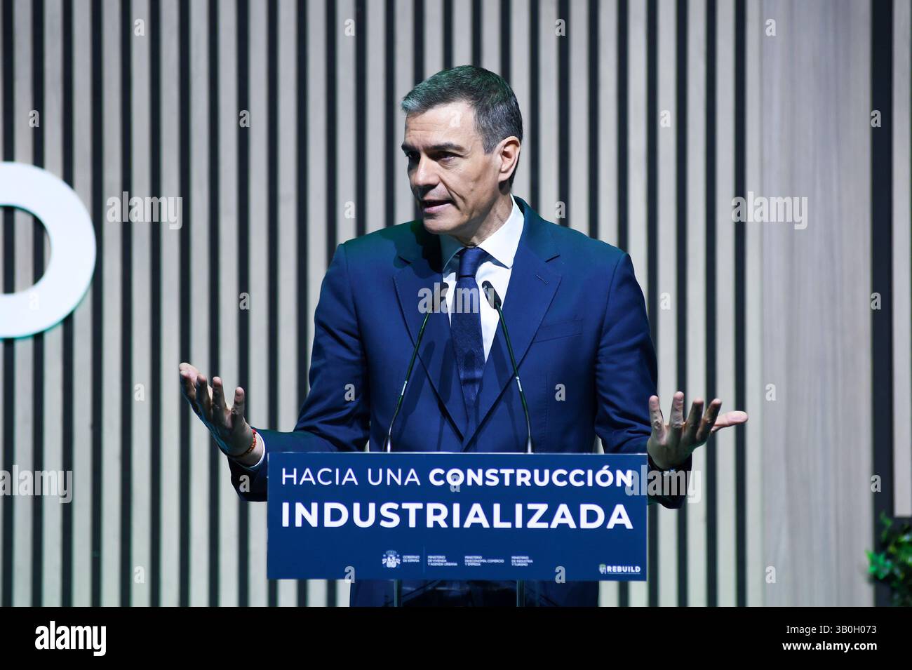The President of the Government, Pedro Sánchez, presents the Strategic ...