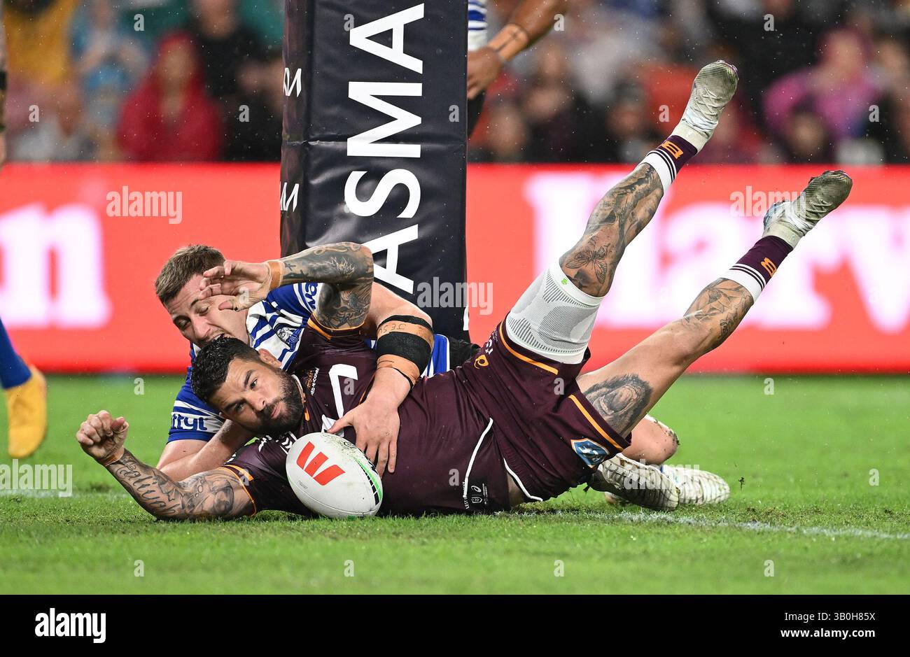 Brisbane, Australia. 24th Apr, 2025. Adam Reynolds of the Broncos ...