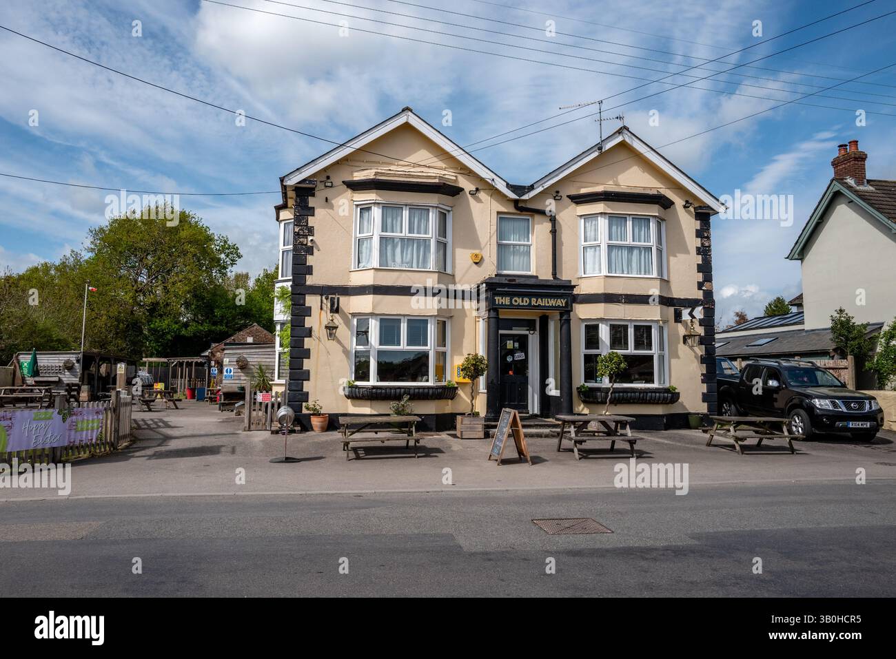 Henfield, April 22nd 2025: The former railway Station, now a public ...