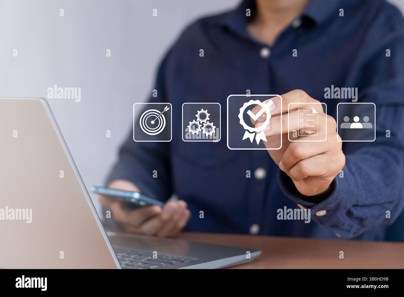 Standard Quality Control and Certification Concept Stock Photo - Alamy