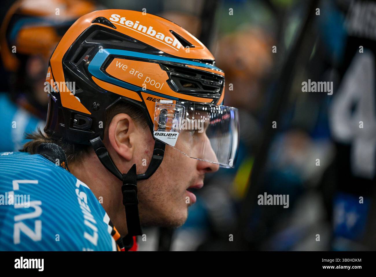 Linz, Austria. 10th Jan, 2025. LINZ, AUSTRIA -JANUARY 10: Brian Lebler ...