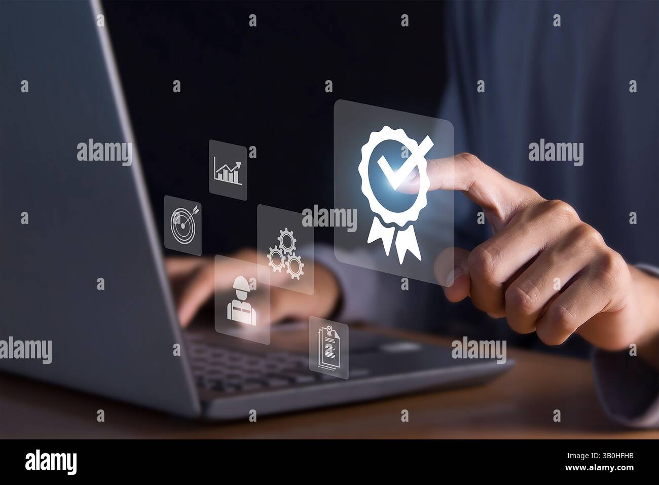 Standard Quality Control and Certification Concept Stock Photo - Alamy