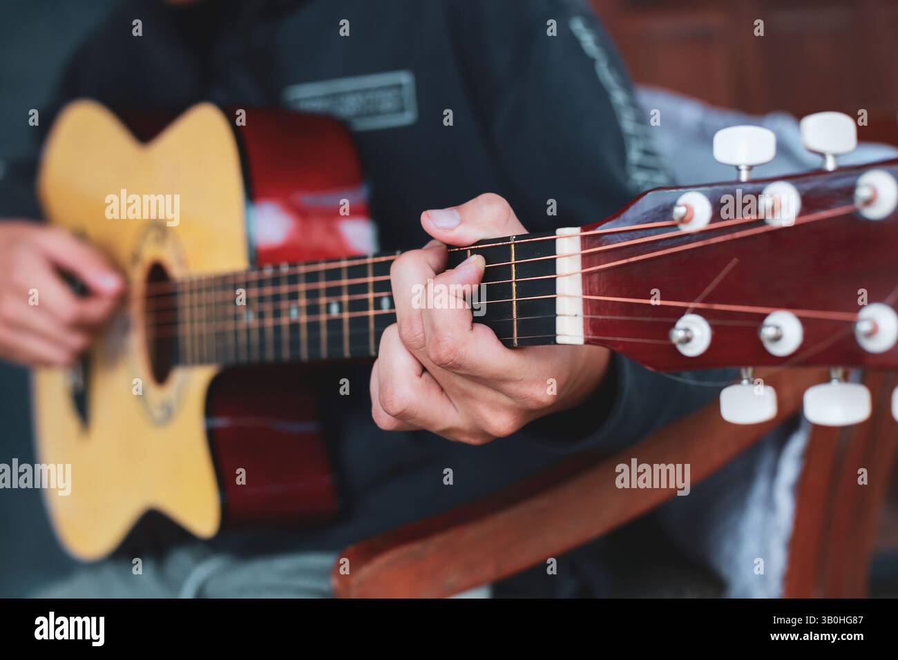 Man playing on classic hi-res stock photography and images - Alamy