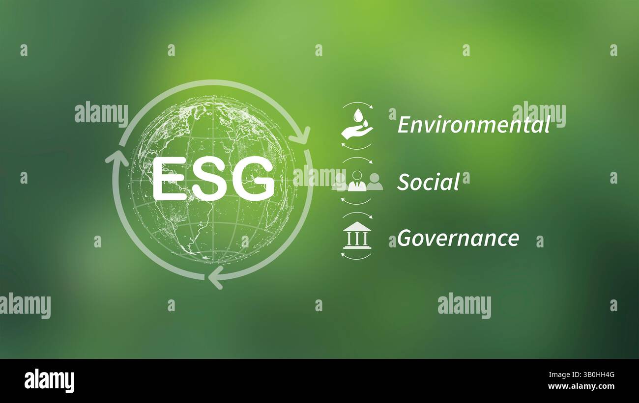 ESG Concept - Environment, Social and Governance Stock Photo - Alamy
