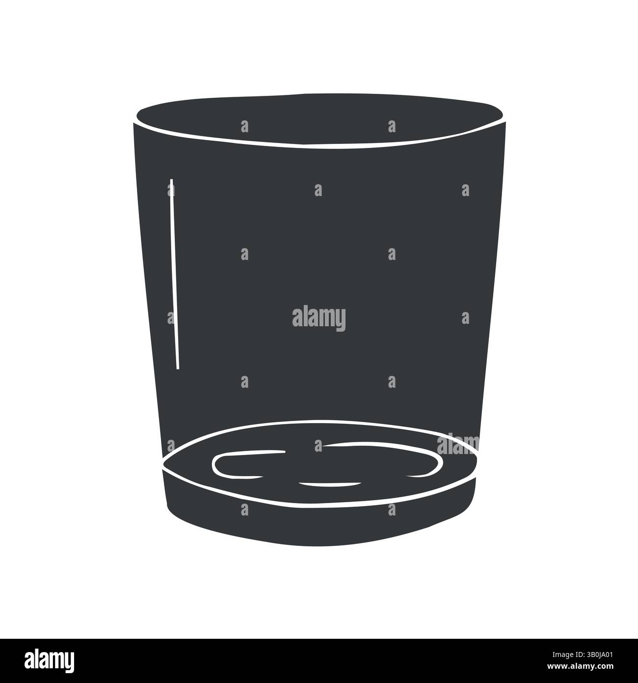 Vector hand drawn sketch doodle glass Stock Vector Image & Art - Alamy