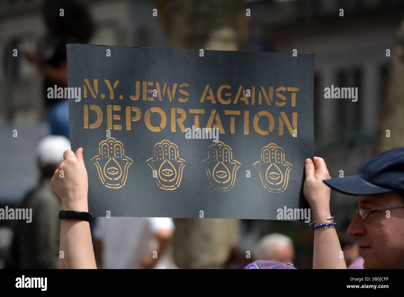 Protest march against DOGE and the Trump administrations actions on ...